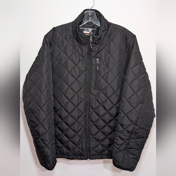 Hawke & Co | Jackets & Coats | Hawke Co Mens Black Diamond Quilted ...